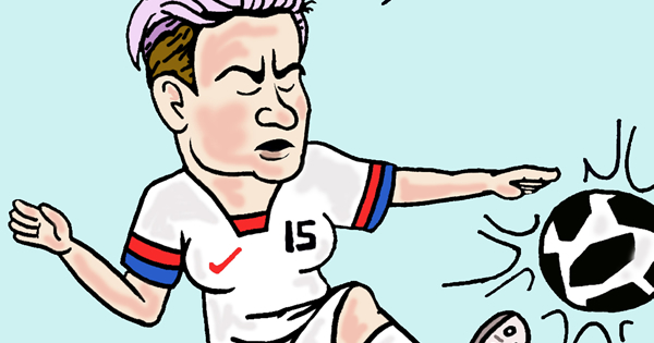CARTOON: Megan Rapinoe for President!