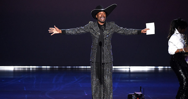 Billy Porter’s historic Emmy Award…and that hat