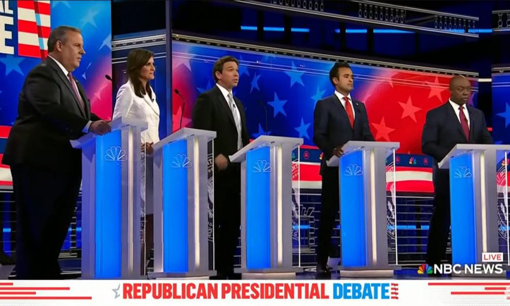 Little mention of LGBTQ issues at third GOP presidential primary debate